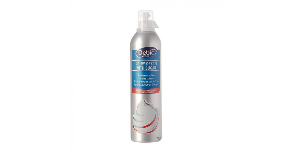 Debic tejszínhab spray - cukrozott - 700 ml - Habalapok/Tejszínek